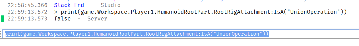 Error Isa Is Not A Valid Member Of Attachment Scripting Support Developer Forum Roblox