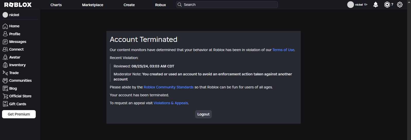 Issues in Roblox Moderation Are Causing False Bans - Page 2 - Roblox ...