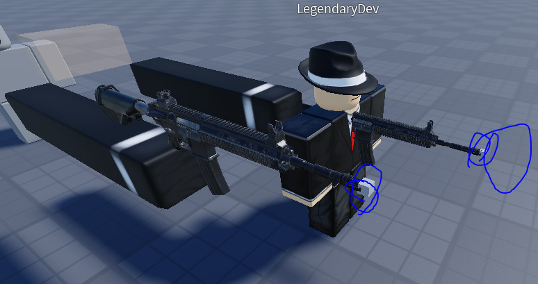 Vİewmodel Bullets not being able accurate with the characters bullets ...