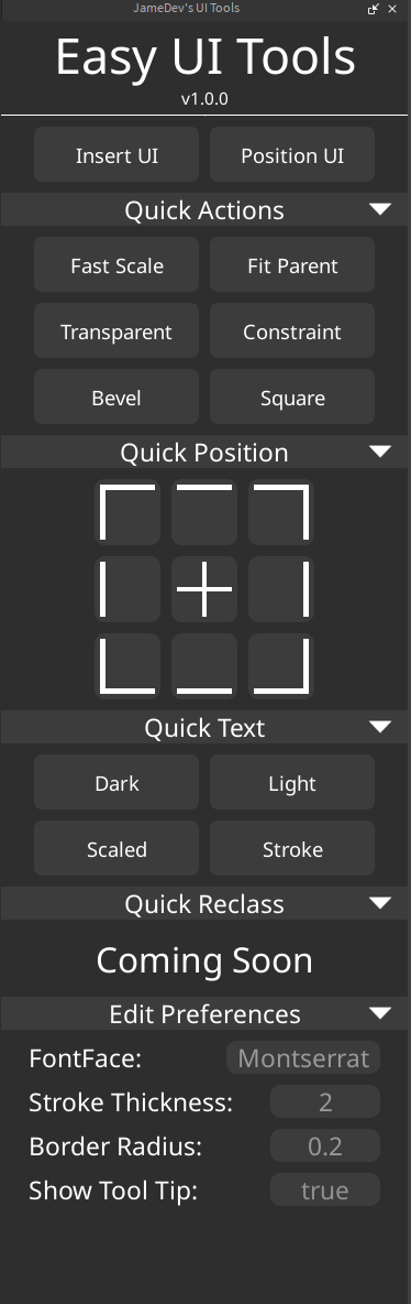 "Easy UI Tools" Plugin by JameDev --- v1.0.4 IS OUT! - Community ...