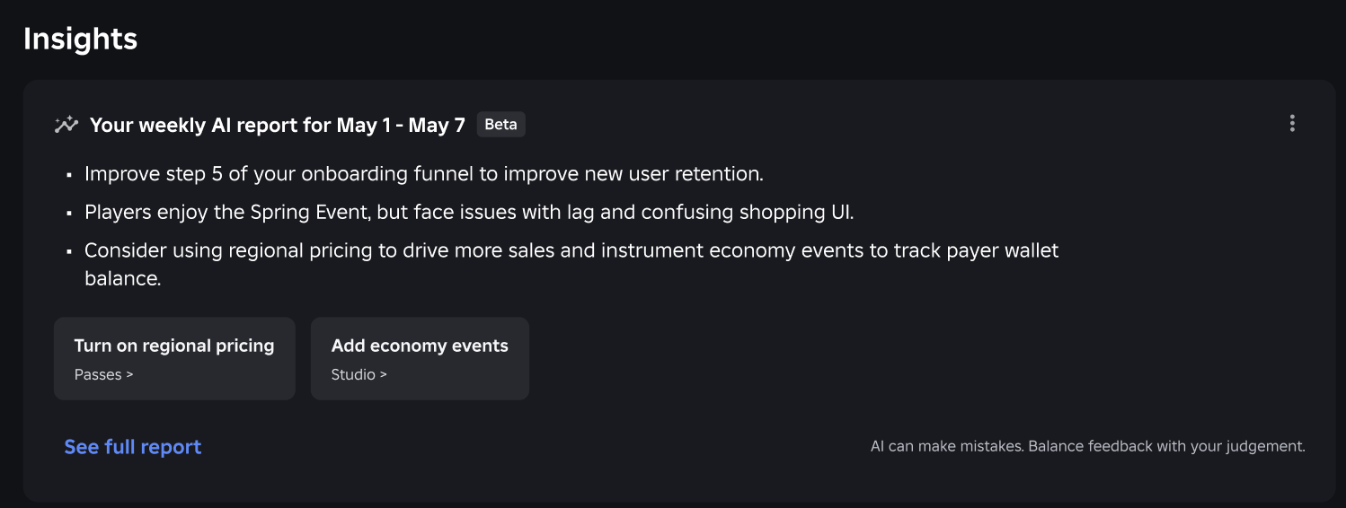 [Beta] Analytics: Introducing Your New Analytics Insights Reports ...