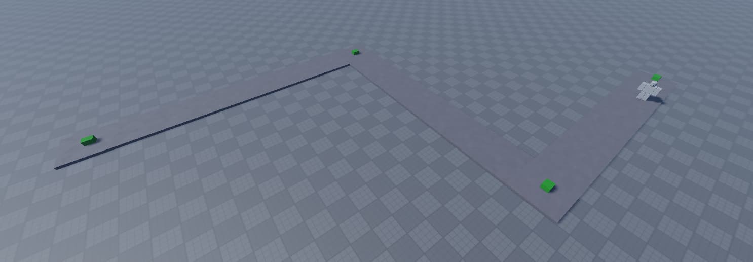Getting Pathfinding to go across the green blocks - Scripting Support - Developer Forum | Roblox