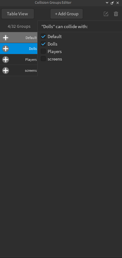 Problem with collision groups - Scripting Support - Developer Forum | Roblox