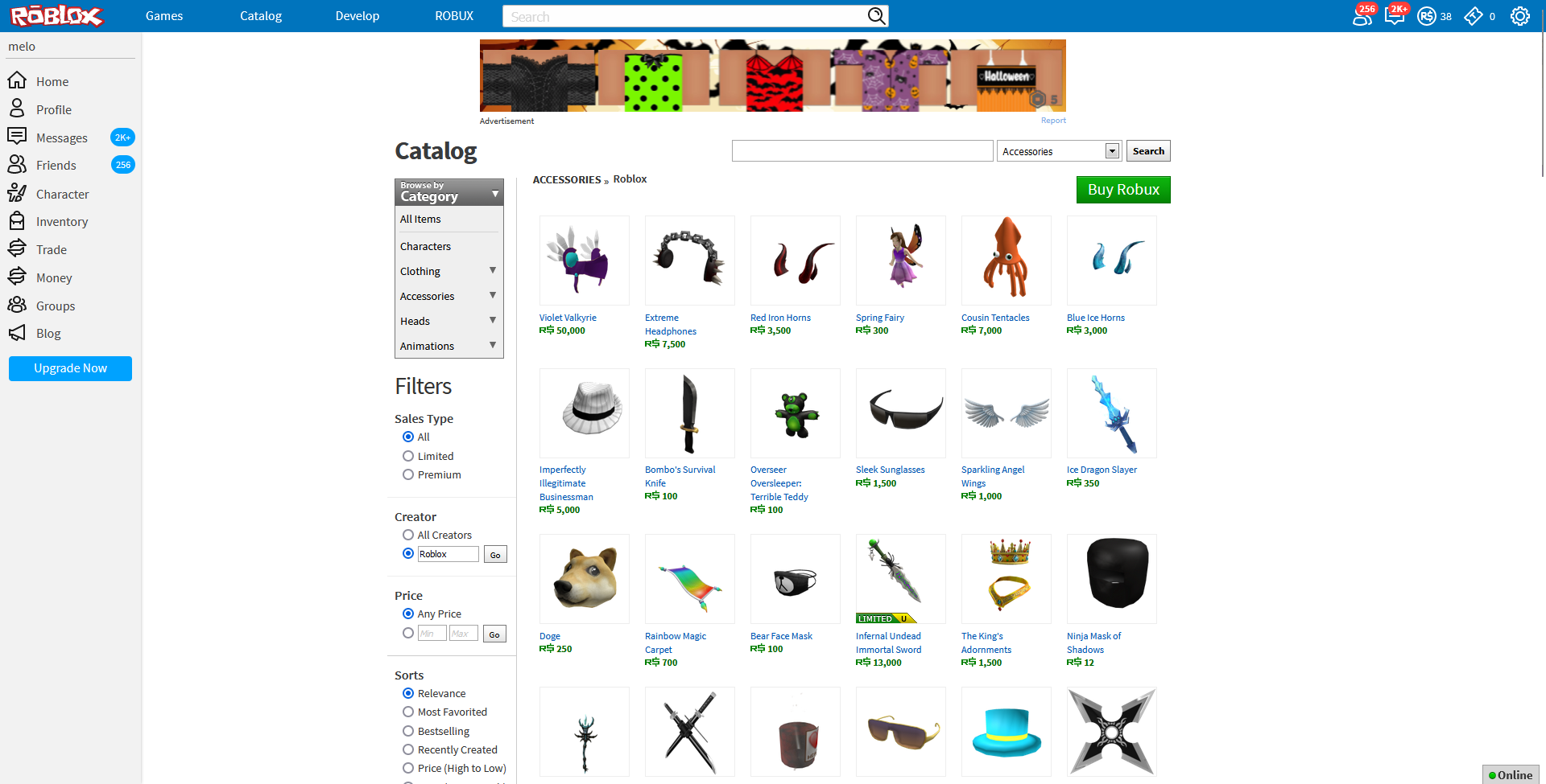 2014-esque Roblox - a css theme that attempts to restore the legacy ...