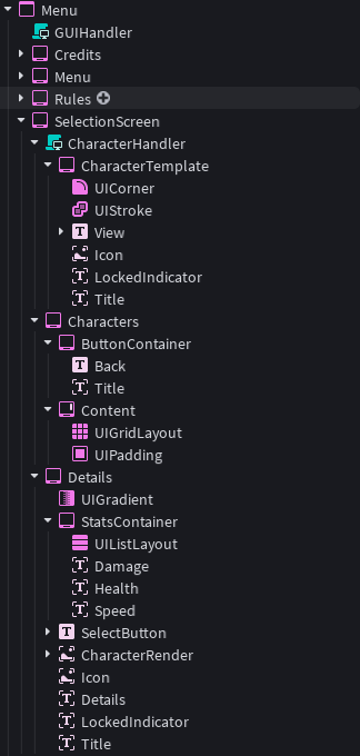 Have I done this right (character selection)? - Scripting Support ...