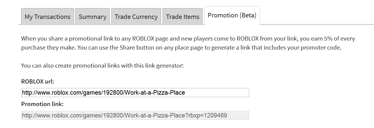 Cannot Copy Link -- Promotion (Beta) page - Website Bugs - Developer ...