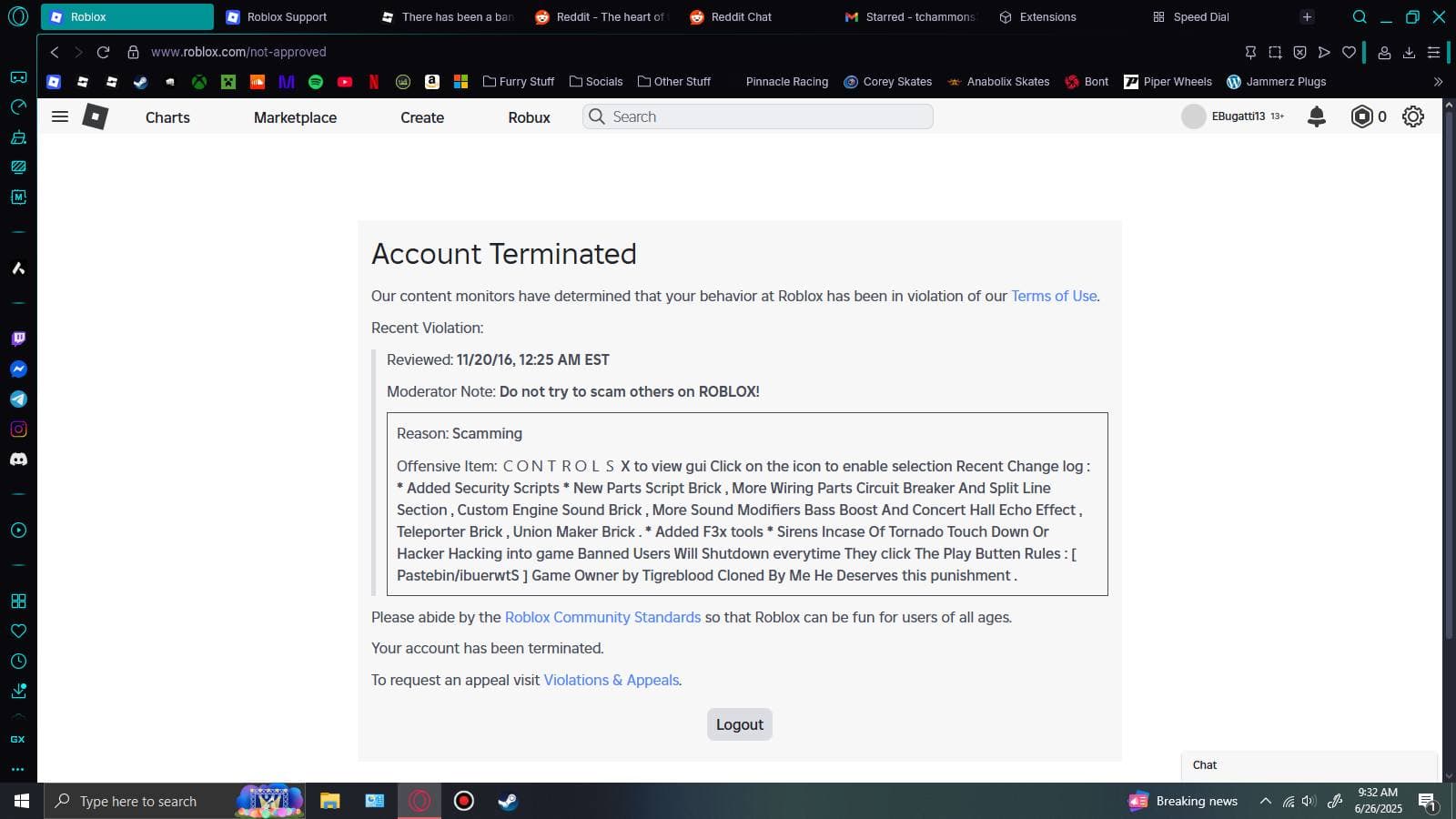 Accounts Terminated for no reason given by the AI system automation and ...