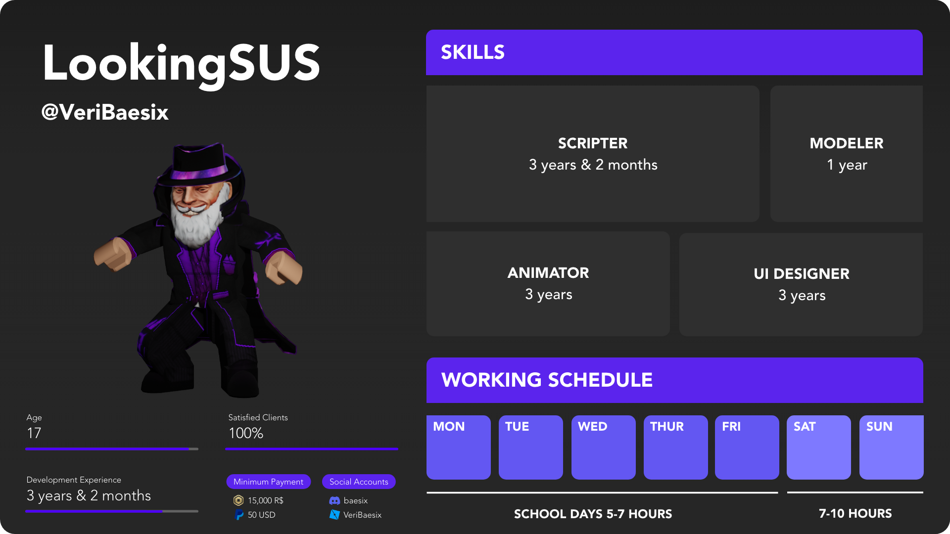 [MULTI-SKILLED] Scripter / Animator / Modeler / UI Designer ...