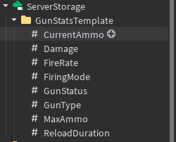 Gun Stats dictionnary fail - Scripting Support - Developer Forum | Roblox