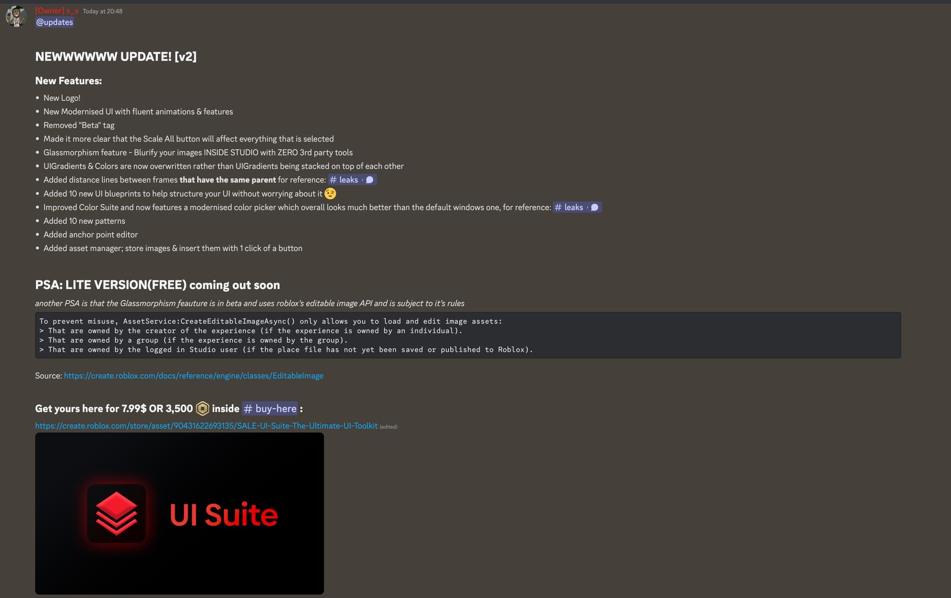 [PLUGIN] UI Suite - The Ultimate UI Toolkit - Community Resources ...