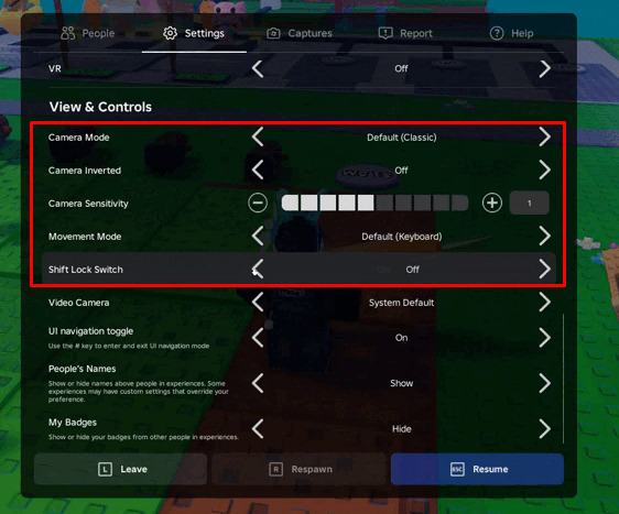 Move Shift Lock Toggle Back To Top - Engine Features - Developer Forum ...