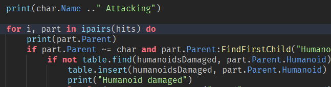 Getpartsinpart Hitbox Not Detecting All Of The Parts Inside Of It Scripting Support