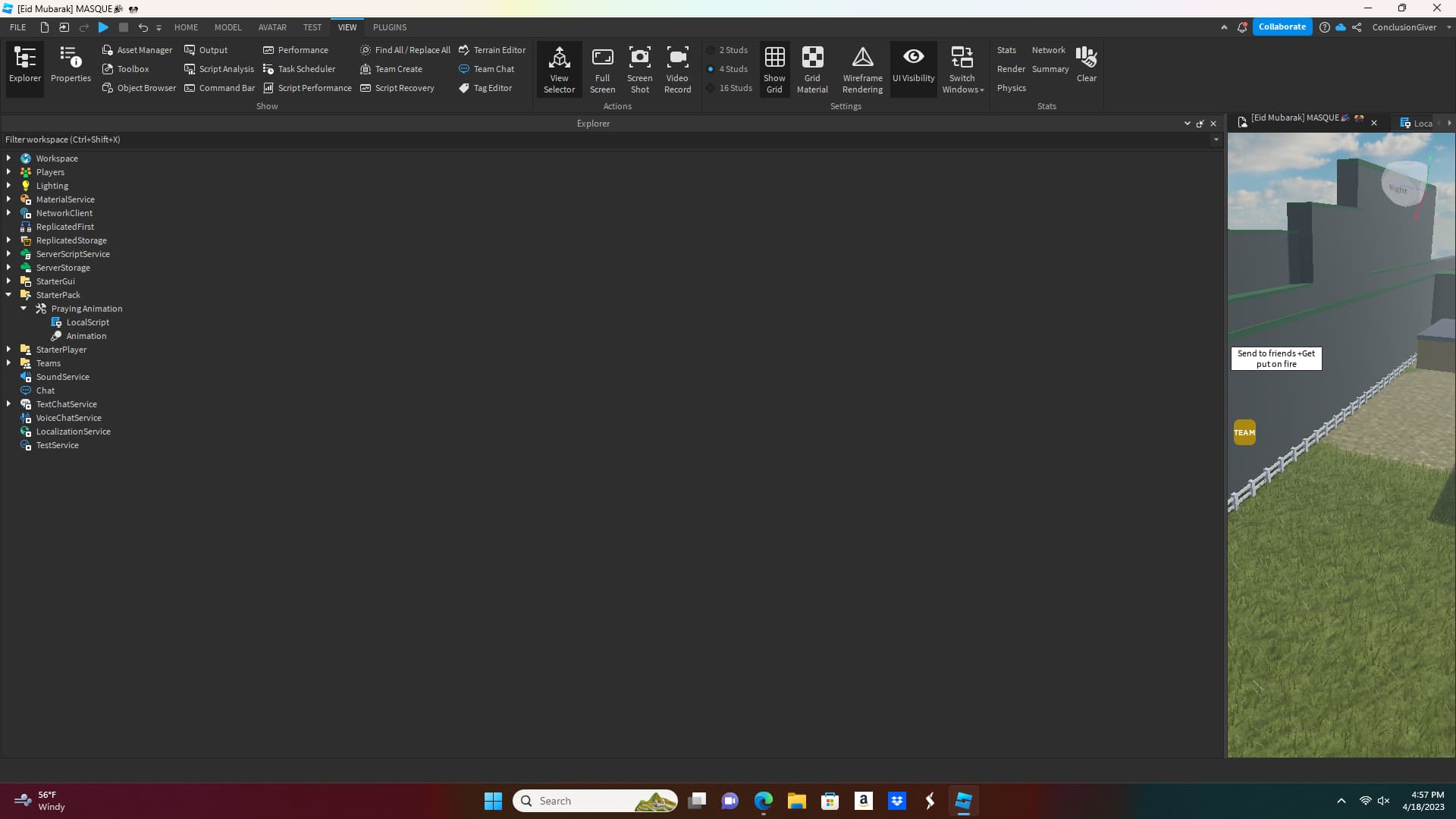 Tool Play Animation Scripting Support Developer Forum Roblox 