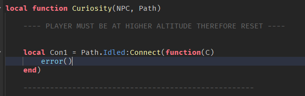 How can I error a function with a function inside of it? - Scripting Support - Developer Forum ...