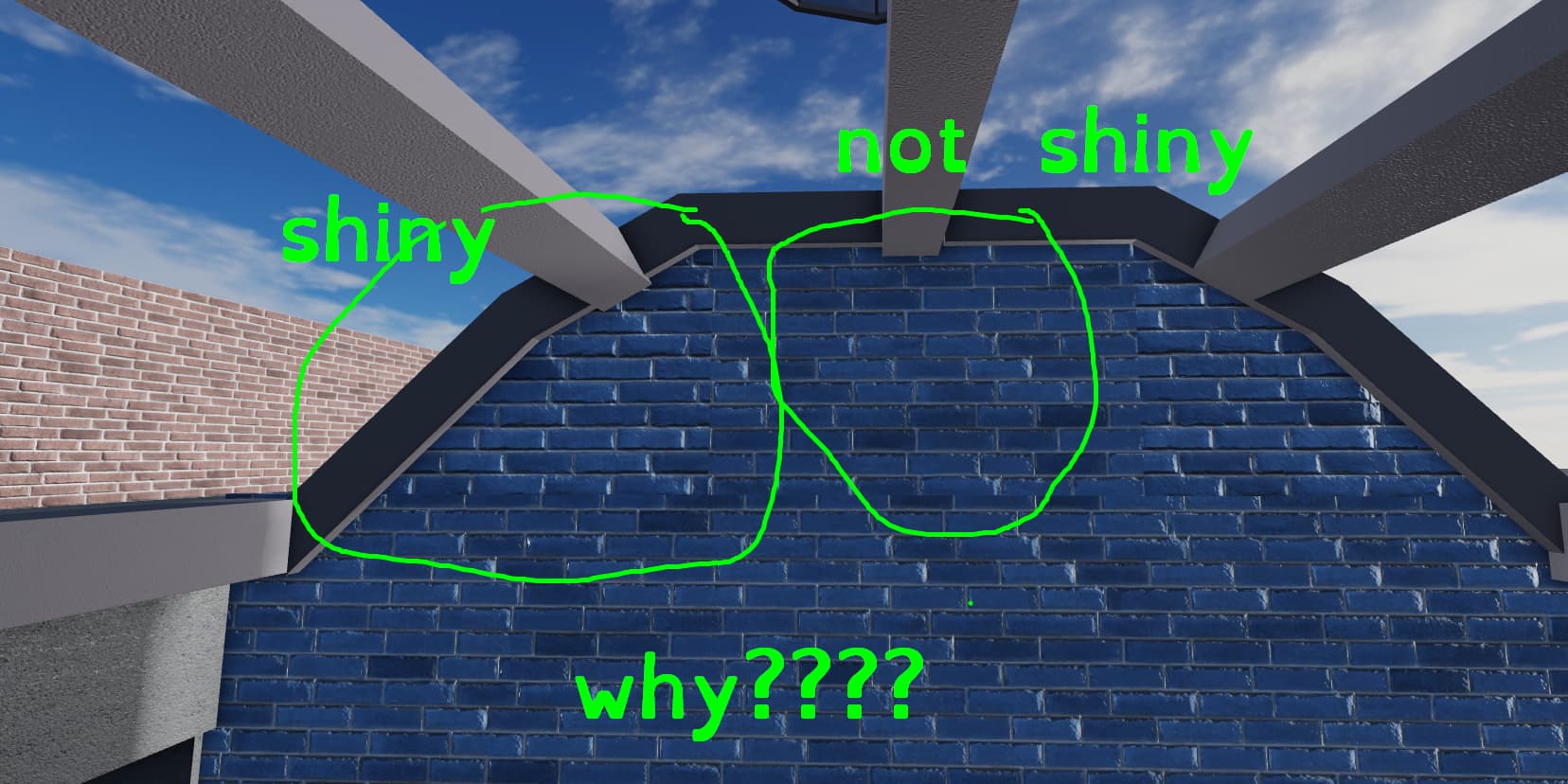 Why are my bricks shiny - Building Support - Developer Forum | Roblox