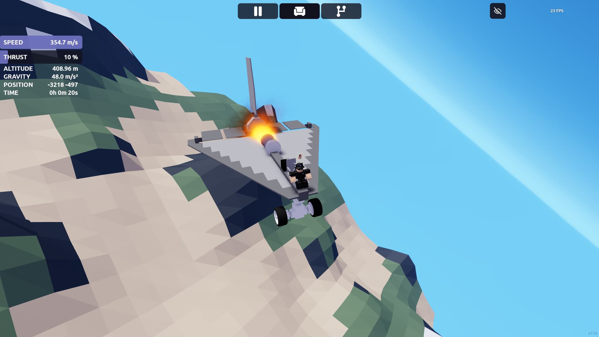 [Client Beta] Aerodynamic forces now publishable on live experiences ...