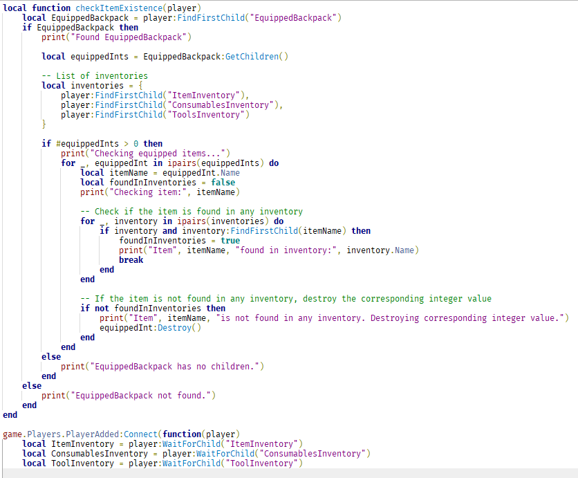 A child of a folder when GetChildren() is being printed "Folder has no children" - Scripting ...