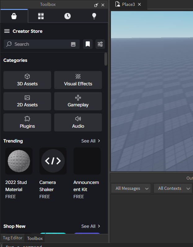 Running Play Test in Roblox Studio now makes "Toolbox" window disappear ...