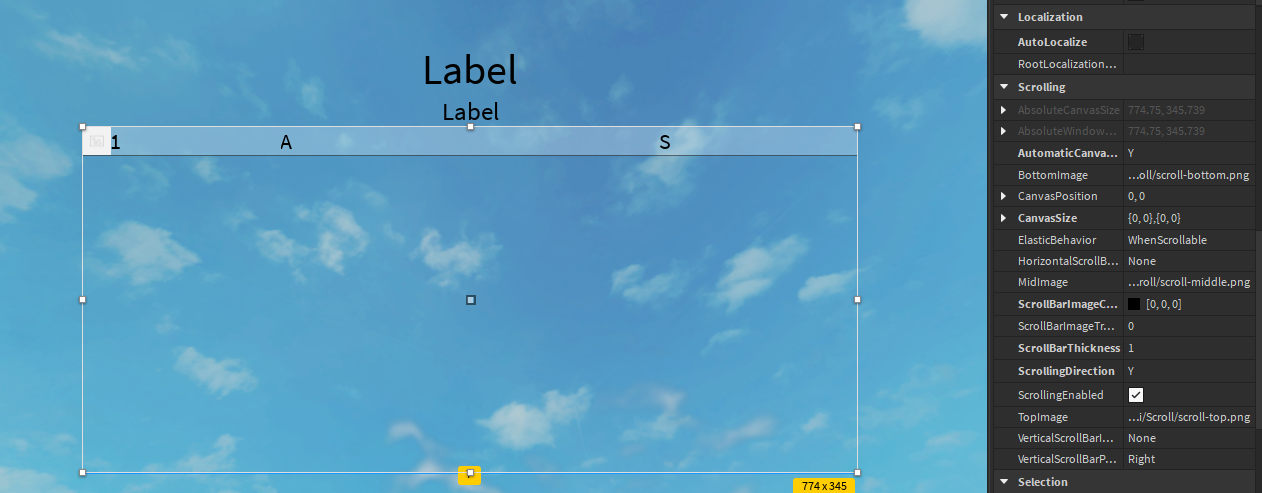 Need help with scaling ScrollingFrame and its descendants automatically ...