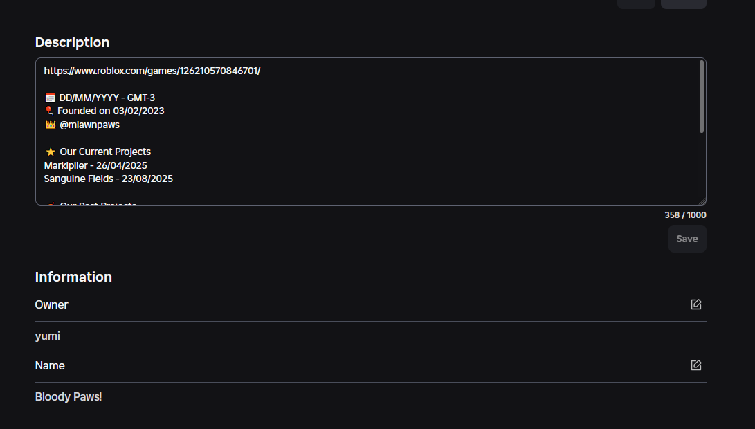 Missing Guilded tab from group settings, can't unlink Guilded from group - Roblox Application ...