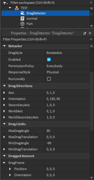 DragDetector issue when Model is rotated - Scripting Support - Developer Forum | Roblox