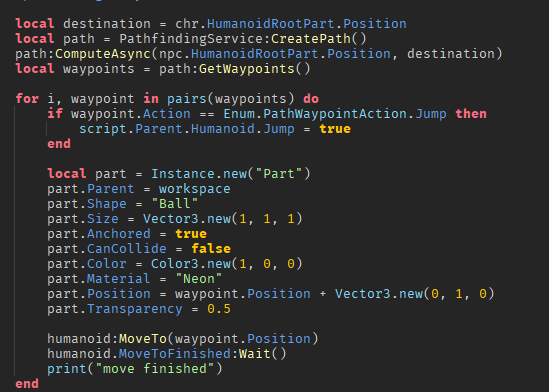 Problem with simple pathfinding when playing with 2 or more players - Scripting Support ...
