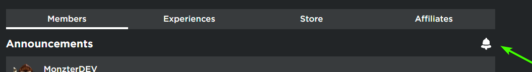 Introducing Announcements for Roblox Groups - Announcements - Developer ...
