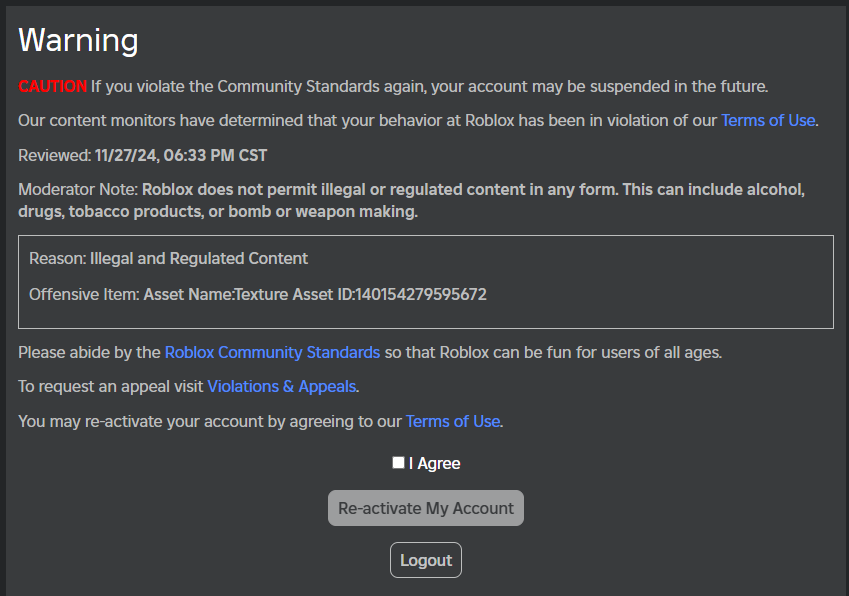 Horrendous Image moderation system - Catalog Asset Bugs - Developer ...