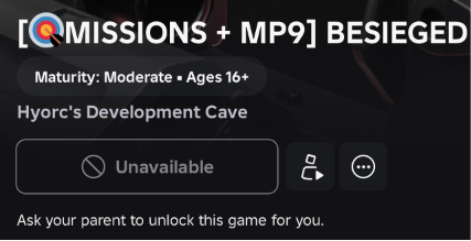Game is incorrectly set to 16+ for affected countries. - Roblox ...