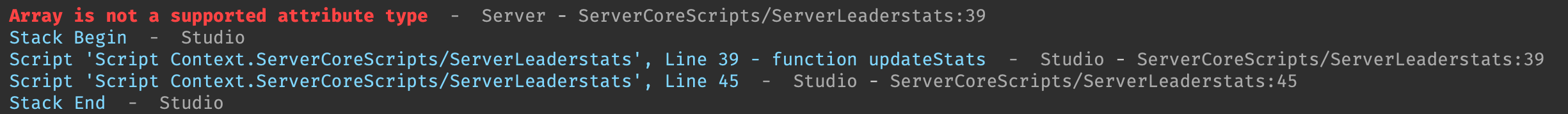 Issue with my code causing core scripts to suddenly not work - Scripting Support - Developer ...