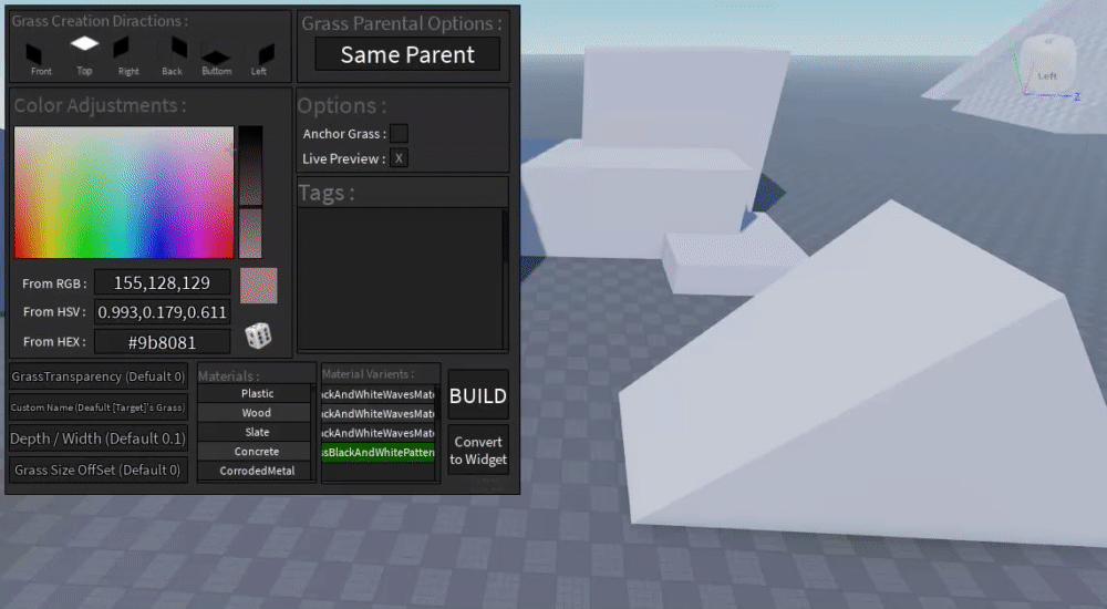 Grass Maker Plugin | Helps you build grass parts - Community Resources ...