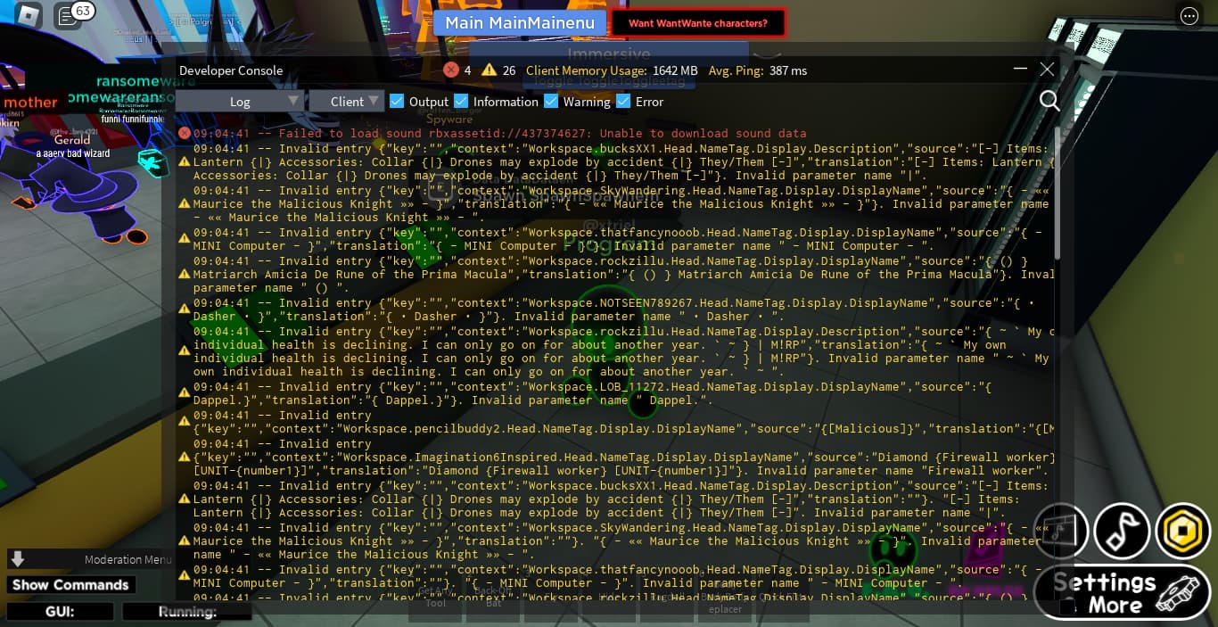 Localization text scraper (?) throwing warnings out of nowhere and duplicating text - Engine ...