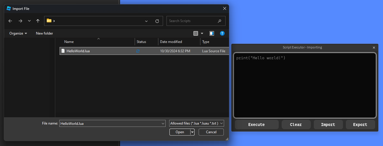Script Executor - Simple Script Execution - Community Resources - Developer Forum | Roblox
