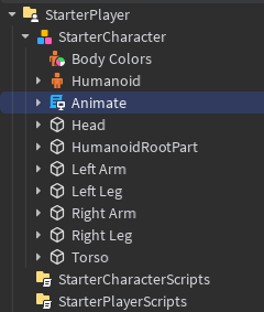 StarterCharacter walk animation not working - Scripting Support ...