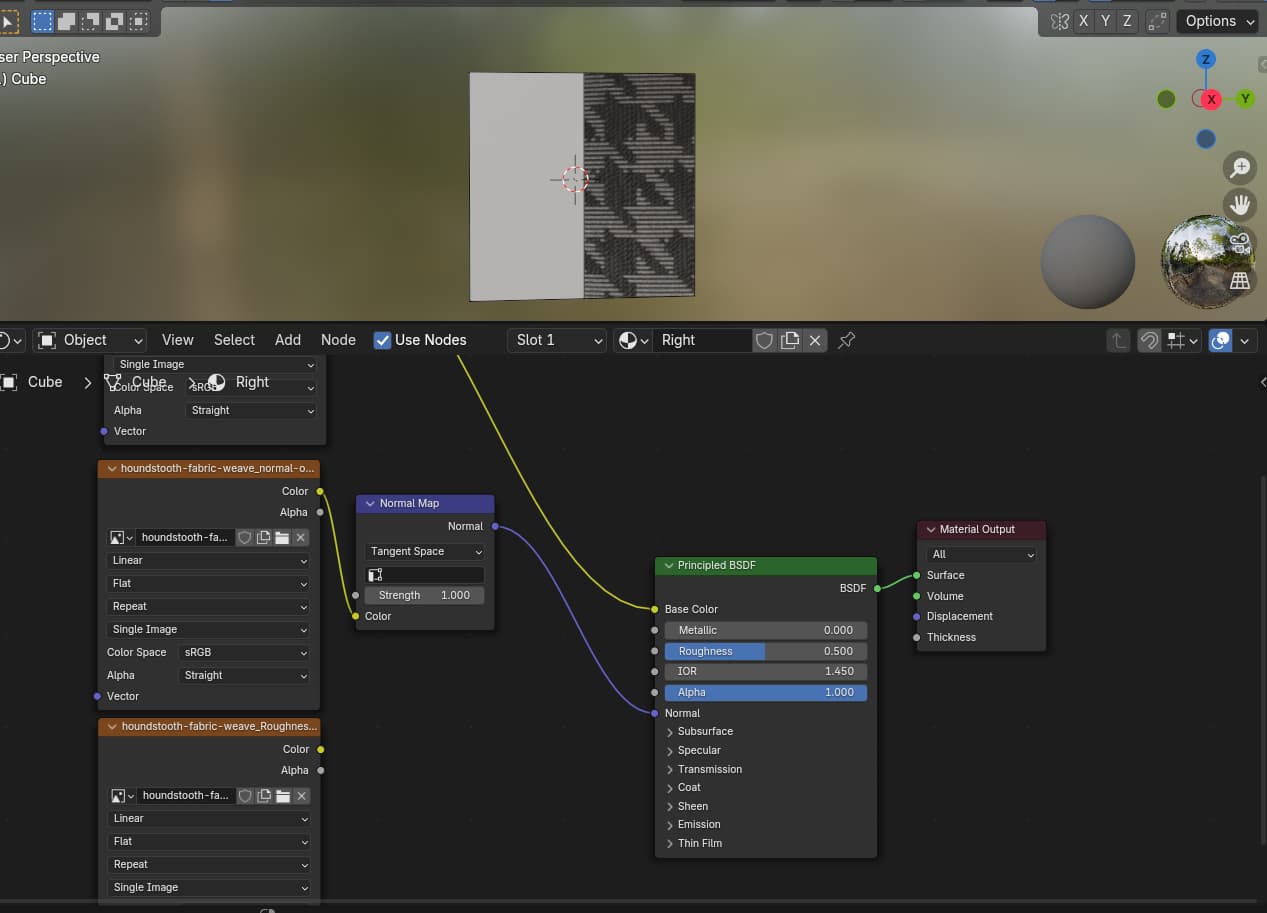 How to create multiple PBR textures onto one mesh - Community Tutorials ...