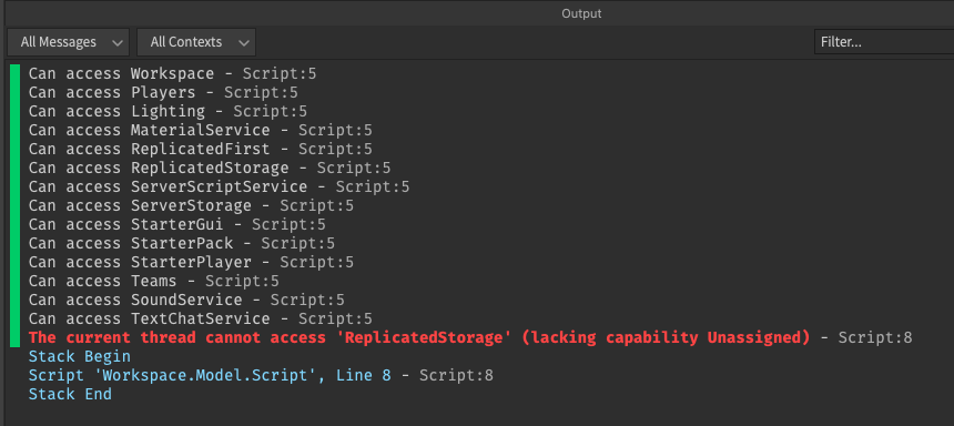 Script Capabilities Preview [Client Beta] - Page 2 - Announcements - Developer Forum | Roblox