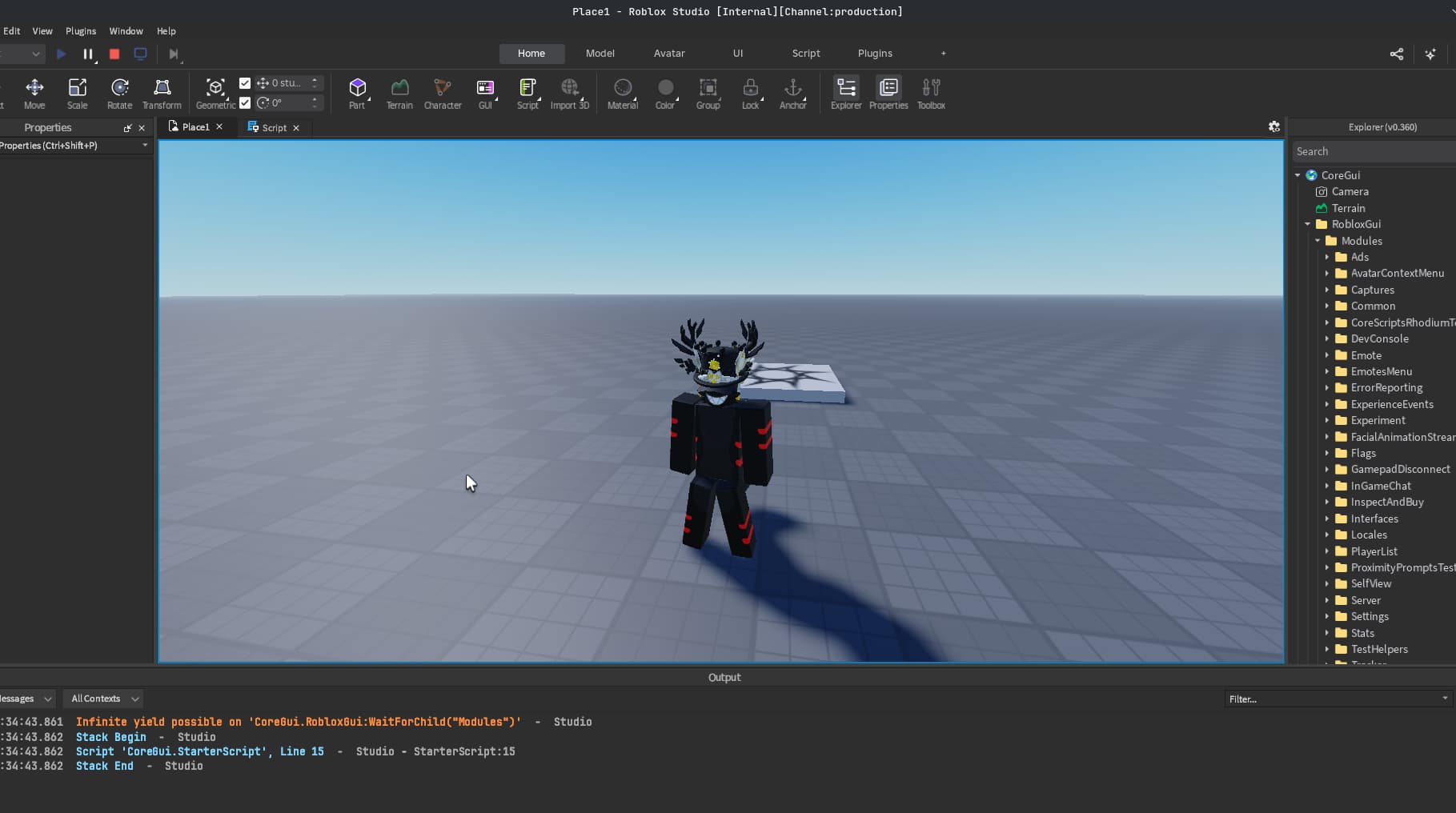 Renaming Services to "CoreGui" breaks CoreGui - Studio Bugs - Developer Forum | Roblox