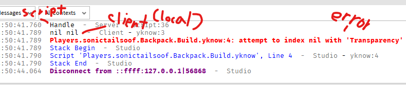 Remote event sending nil? - Scripting Support - Developer Forum | Roblox
