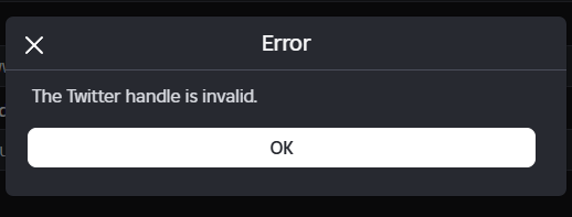 Robloxs Account Info popup still mentions twitter instead of "X ...