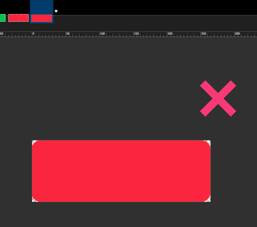Image button becomes pixelated when rotated - Art Design Support ...