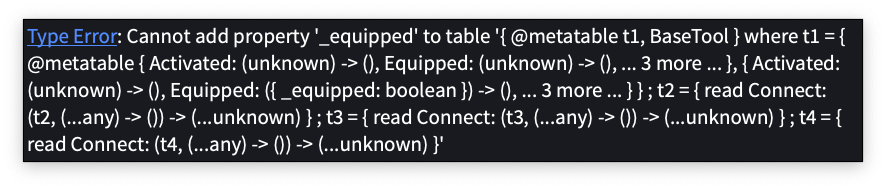 Inheriting a class + adding more properties to it - Scripting Support - Developer Forum | Roblox