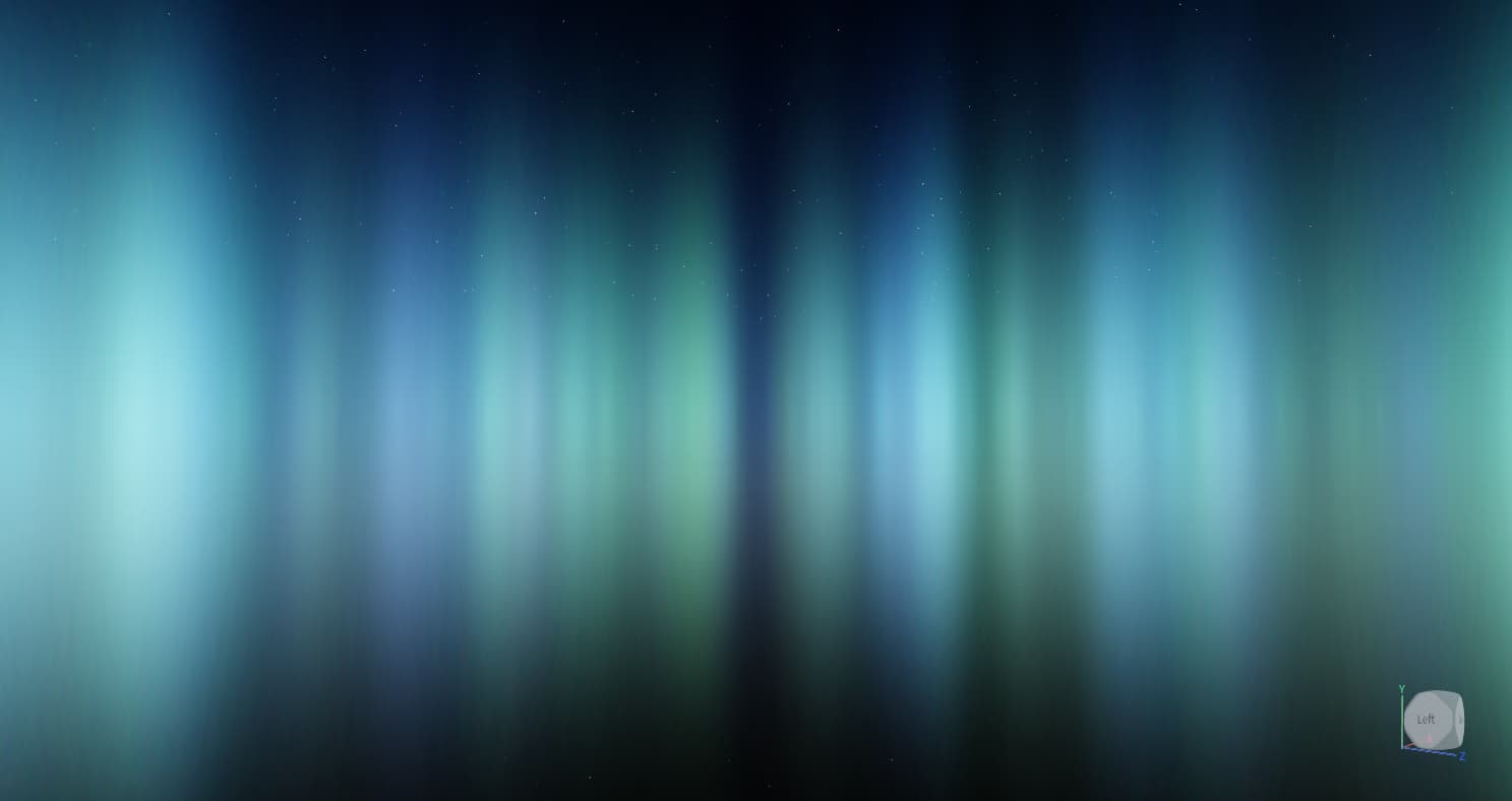 How to make aurora borealis (northern lights) using ONE particle ...