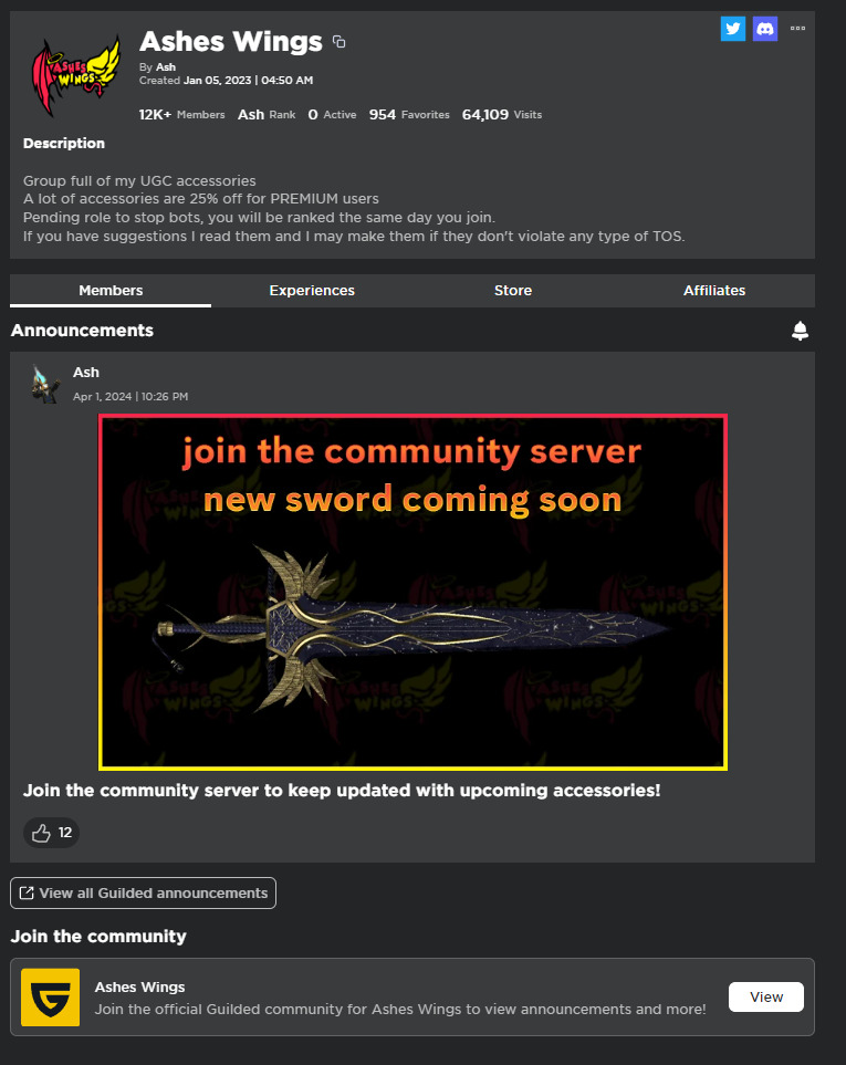 Introducing Announcements for Roblox Groups - Announcements - Developer ...
