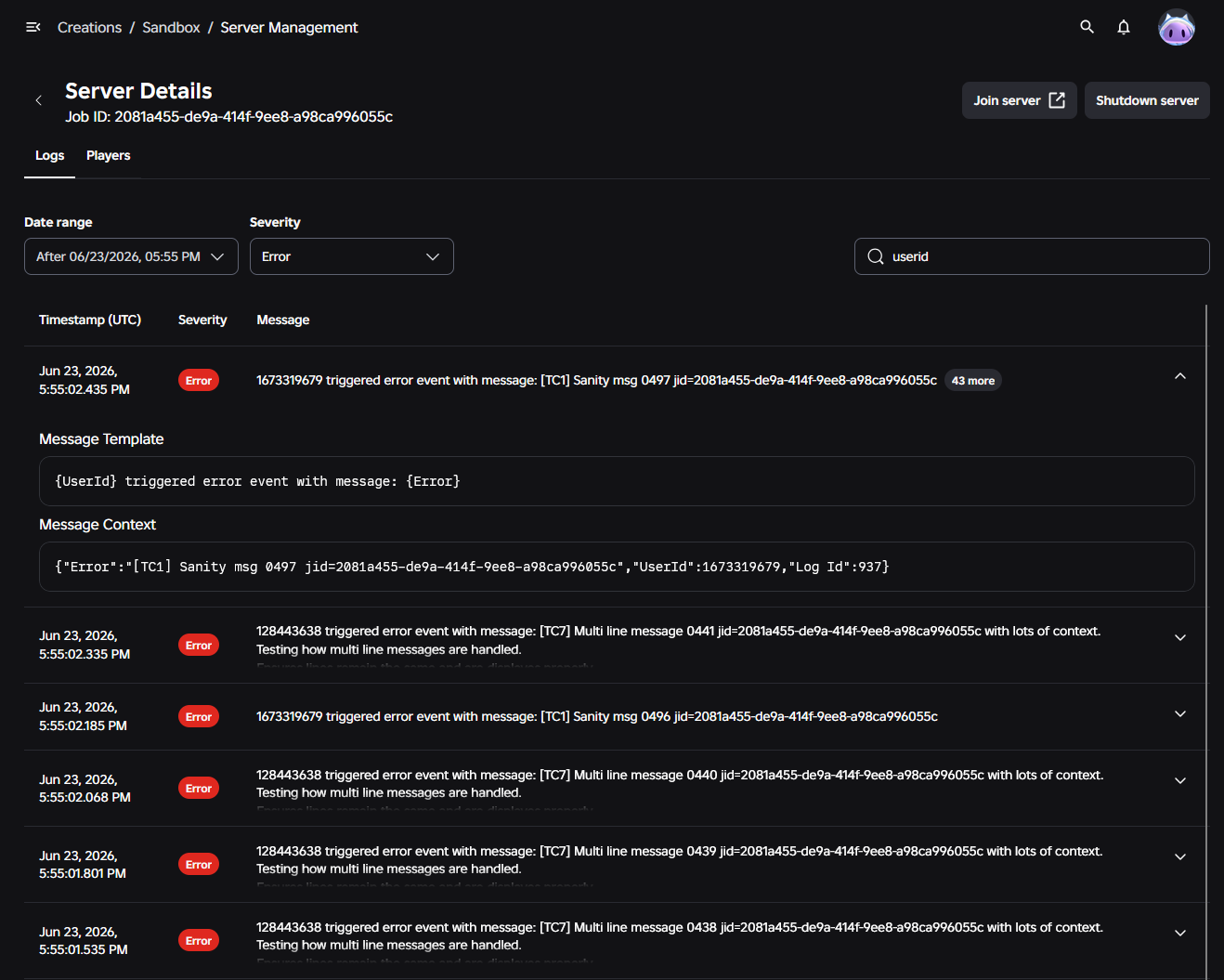 Launching Individual Game Server Logs - Announcements - Developer Forum ...
