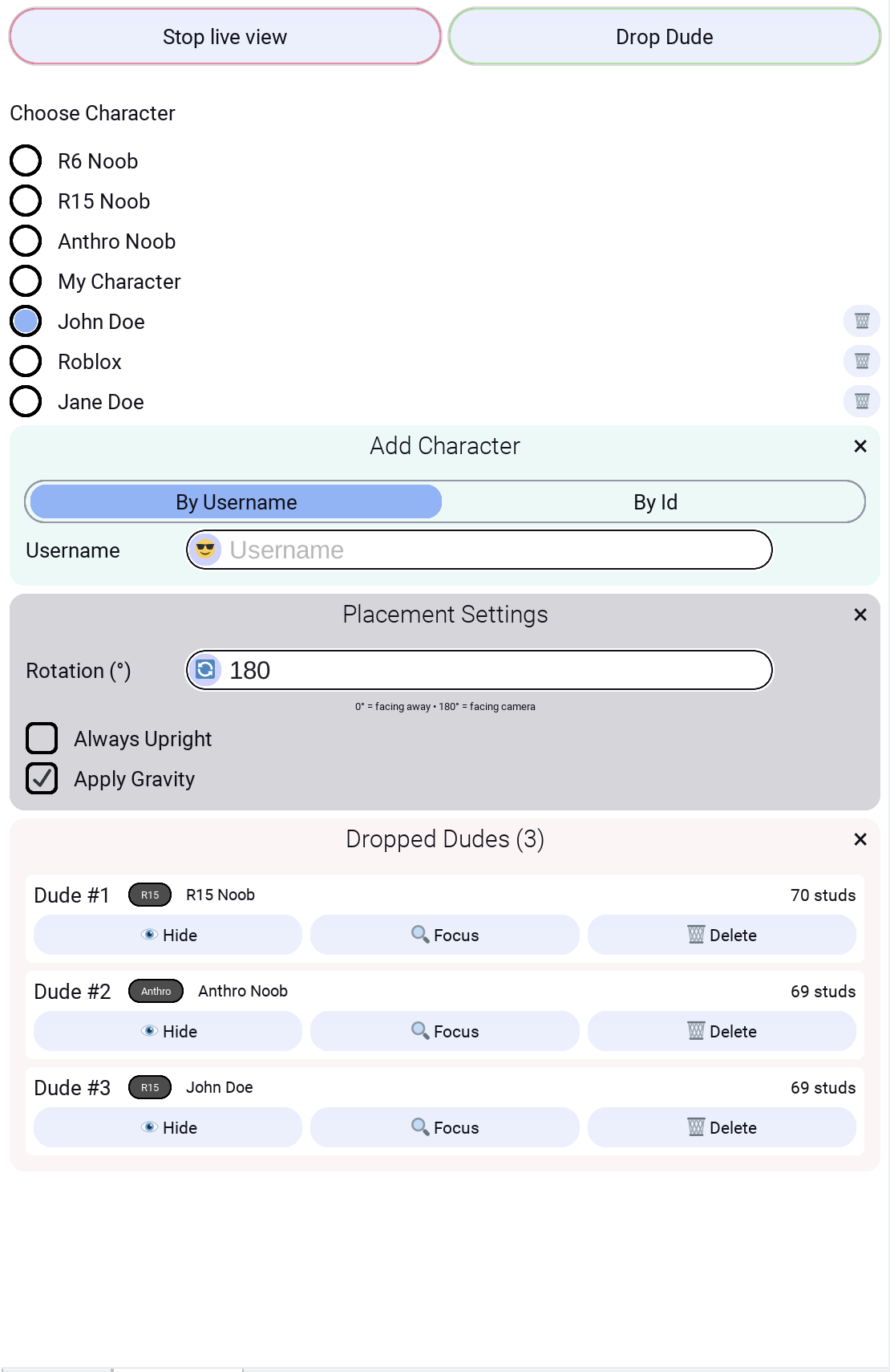Drop-a-dude Roblox Studio plugin - Community Resources - Developer ...
