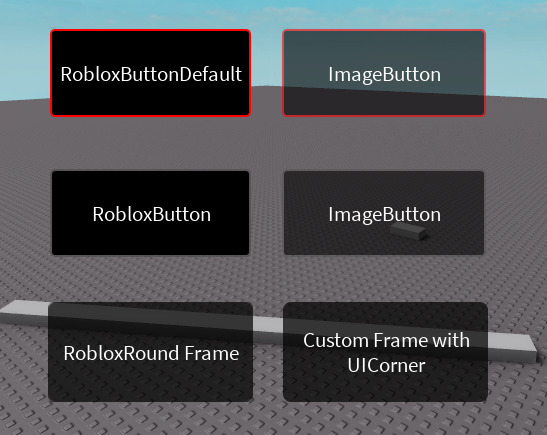 How to change Frame Transparency with "RobloxSquare" Style? - Scripting ...