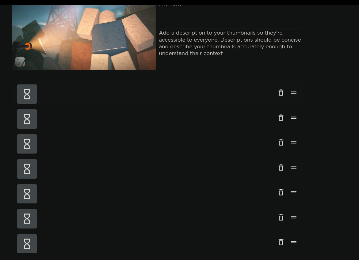 Already approved icons and thumbnail stay pending for hours - Website ...