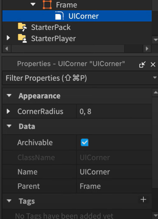 Ui corner Problem help - Platform Usage Support - Developer Forum | Roblox