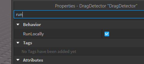 Drag Detectors don't Detect on the Server - Scripting Support - Developer Forum | Roblox