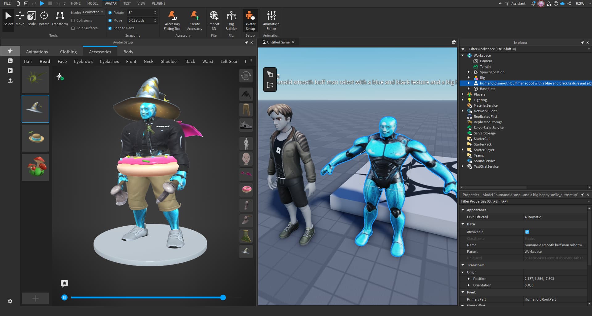 How to make avatar bundles using only Cube 3D AI 3D model generation ...